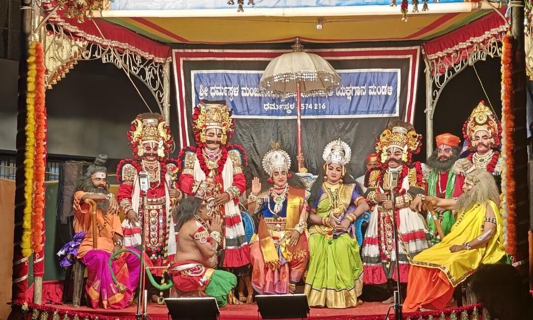 ಧರ್ಮಸ್ಥಳ ಮೇಳದ ಯಕ್ಷಗಾನ ಪ್ರದರ್ಶನದಲ್ಲಿ ಶ್ರೀರಾಮ ಪ್ರಾಣ ಪ್ರತಿಷ್ಠೆಯ ...