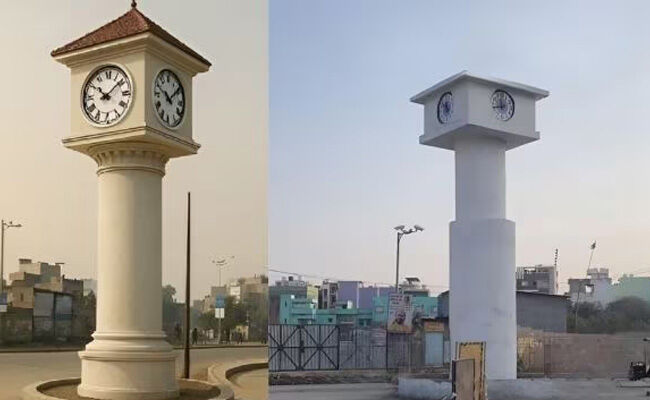 ಬಿಹಾರ | ಕೆಟ್ಟ ಸಮಯ; ಉದ್ಘಾಟನೆಯಾಗುತ್ತಿದ್ದಂತೆ ಸಮಯ ತೋರಿಸುವುದನ್ನೇ ನಿಲ್ಲಿಸಿದ ...