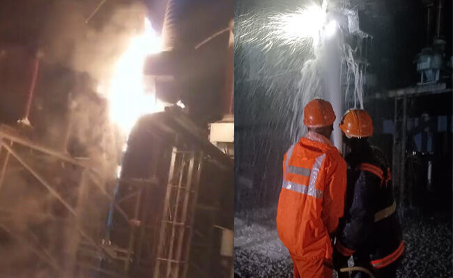 ಮುಳ್ಳೇರಿಯ: ಬೆಂಕಿ ಆಕಸ್ಮಿಕ; ಹೊತ್ತಿ ಉರಿದ ಟ್ರಾನ್ಸ್ ಫಾರ್ಮರ್ | Mulleriya ...